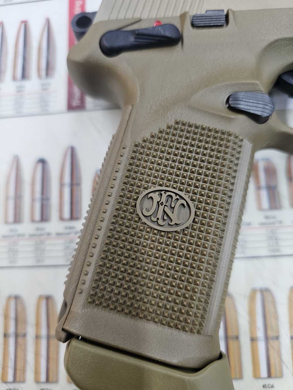 FN FNX-45 Tactical 45 acp no cc fees - Semi Auto Pistols at GunBroker ...