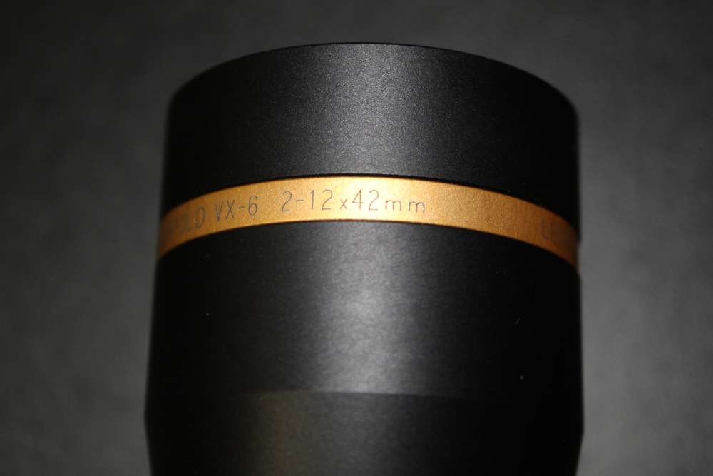 LEUPOLD VX-6 2-12x42 Boone & Crockette Gold Ring Scope - Scopes at ...