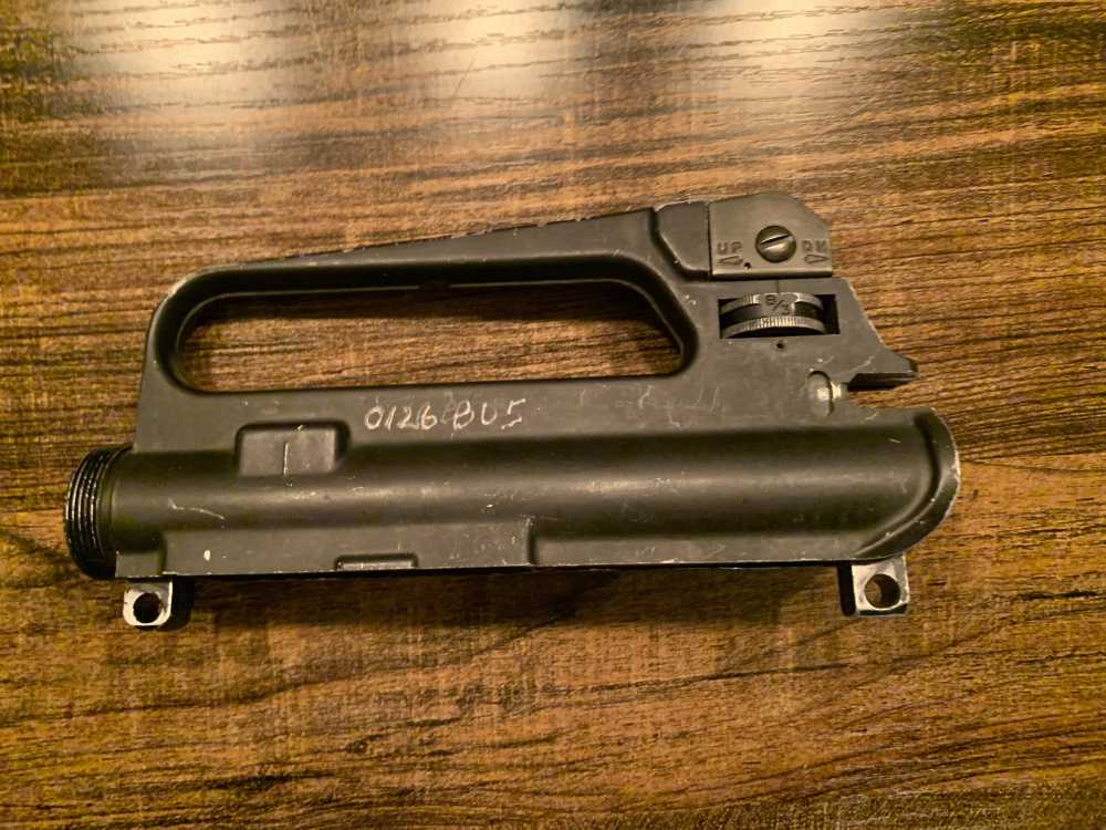 Colt AF Alcoa Forge A2 Upper Receiver - AR Uppers at GunBroker.com ...