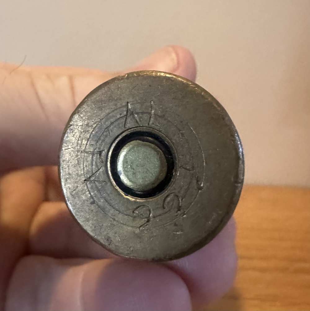 Egyptian 14.5 x 114 10% reduced Load with Bronze Projectile 5 3/4" tall ...