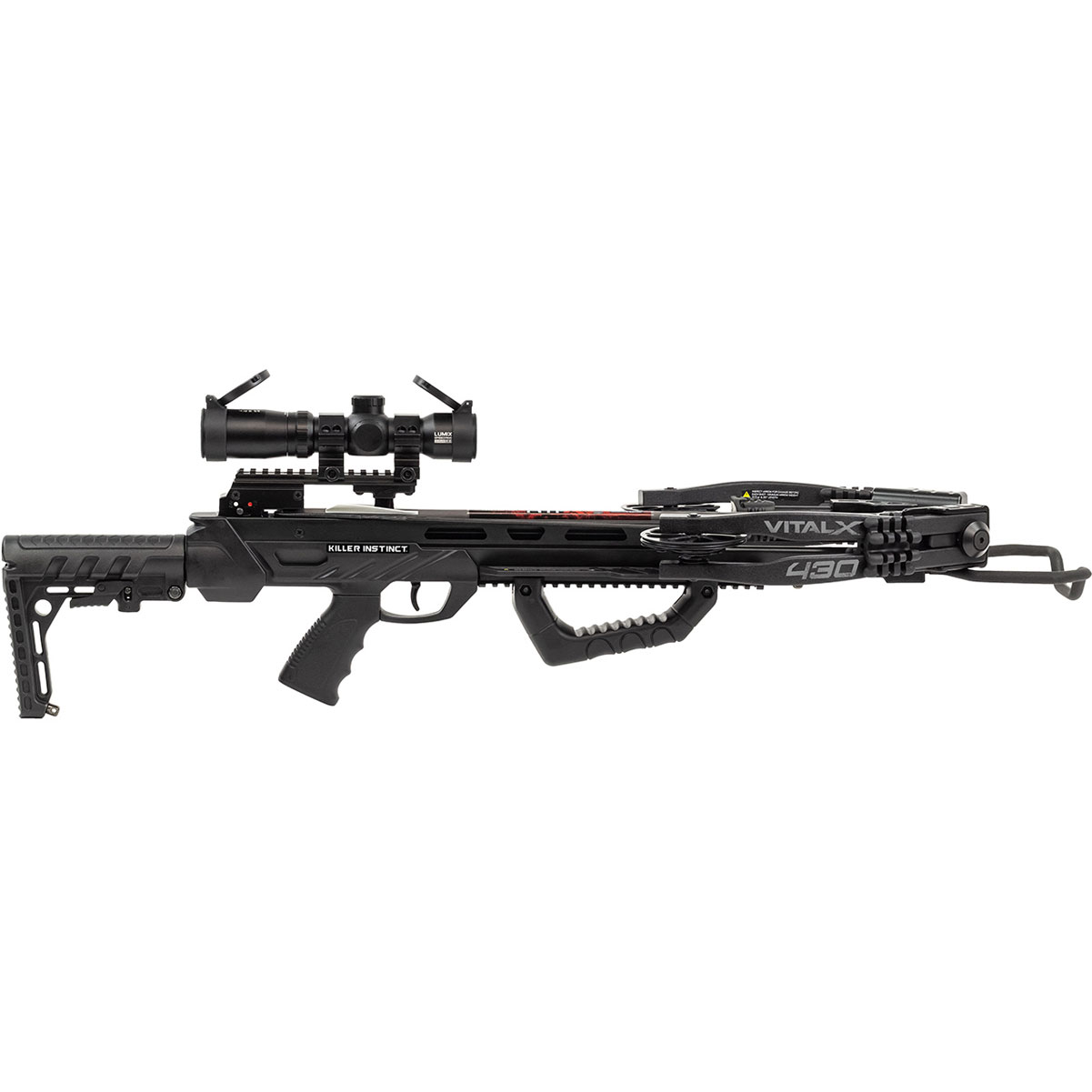 KILLER INSTINCT Vital-X 430 Elite Crossbow Kit (5040-E) - Crossbows at ...