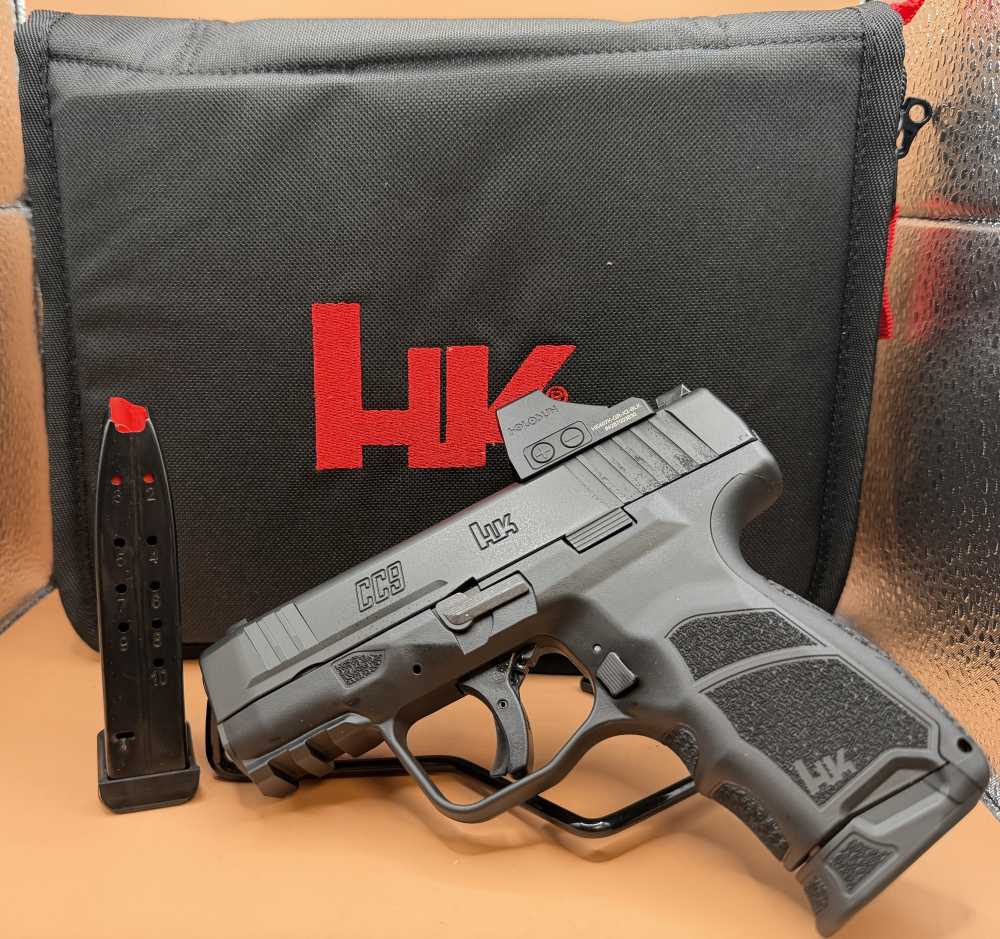 HK CCP Semi-Auto Pistol w/Holoson 407K 12rd Mag Black (2026-00049 ...