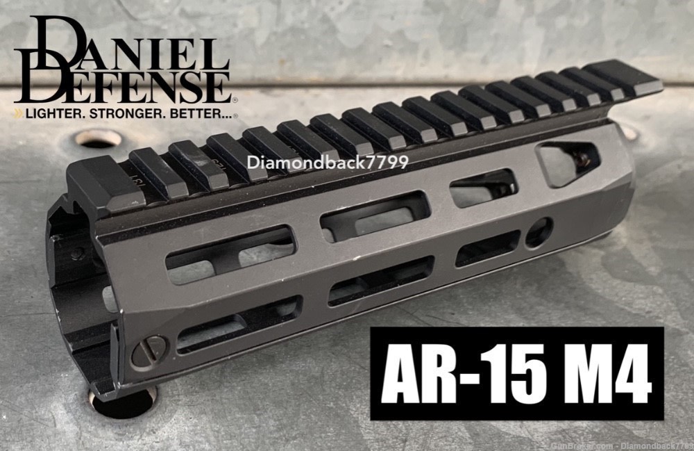DANIEL DEFENSE OMEGA M-LOK Drop-In Handguard BLACK - Other AR ...