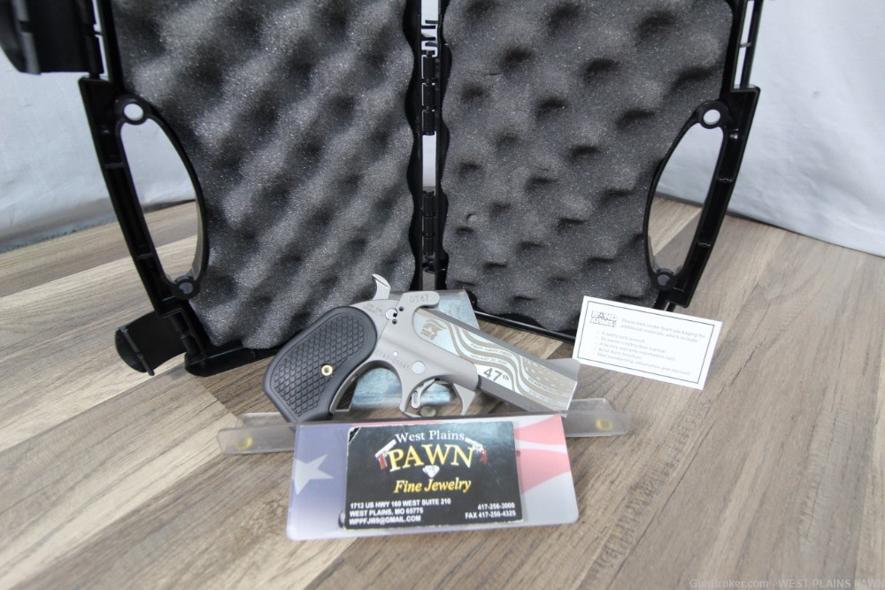 NIB TRUMP Bond Arms DT47 Derringer Living Legend .45 410ga 4.25 ...