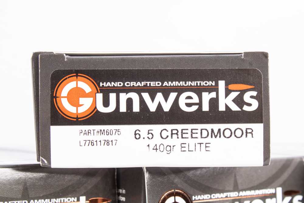 Lot of 200 Rounds of Gunwerks 140 Gr Elite 6.5 Creedmoor 4-2-1997 ...
