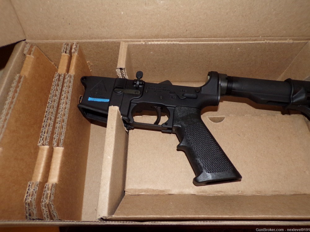 DELTON AR-15 COMPLETE LOWER - RECEIVER W/COLLAPSIBLE STOCK - AR Lowers ...