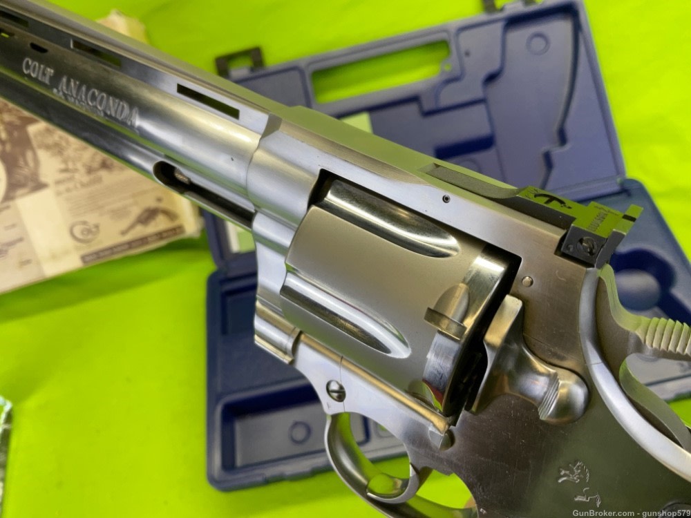 RARE Colt ANACONDA Custom Shop Quad Magna Port 6 In MFG 1995 Stainless ...