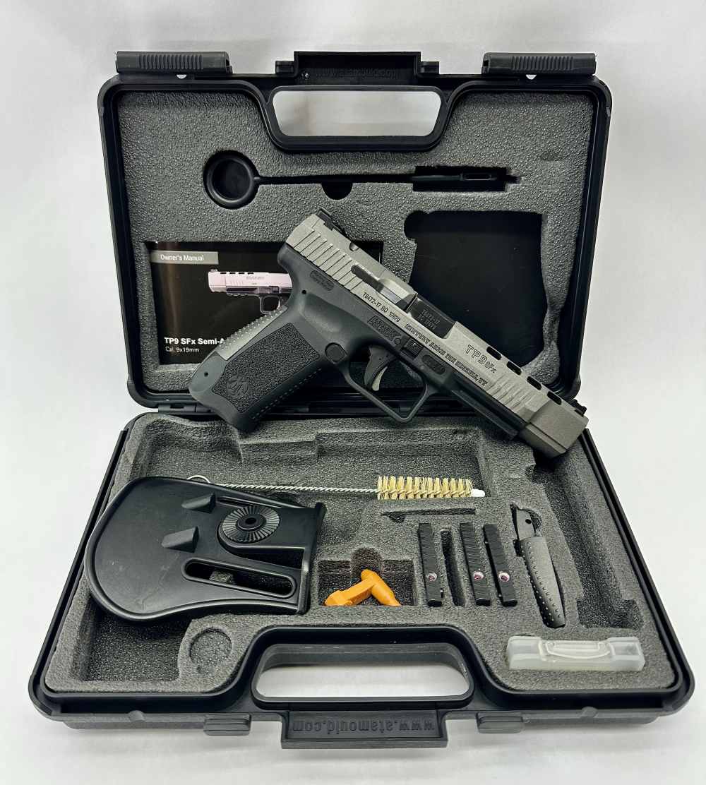 Canik TP9SFX 9mm 5" Semi-Auto Pistol w/ Case - NO MAGS - Semi Auto ...