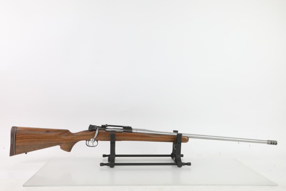 German Custom 98 Mauser 264 Win 27" Hart BBL Holland Break Laminate C&R ...