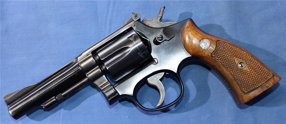 Smith & Wesson Pre Model 17 Pinned Barrel Revolver .22 Long Rifle G138 ...