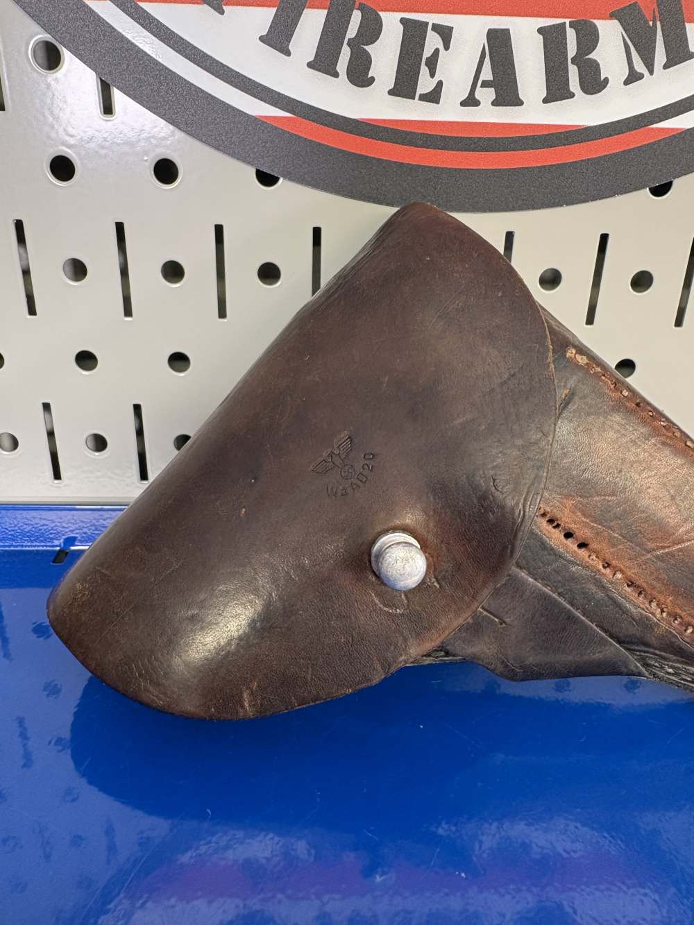 German Unique 17 & Kriegsmodell WaAD20 Proofed Holster - Rare - WWII ...
