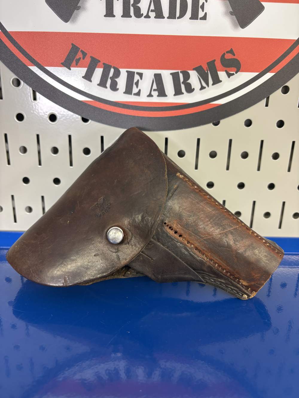 German Unique 17 & Kriegsmodell WaAD20 Proofed Holster - Rare - WWII ...
