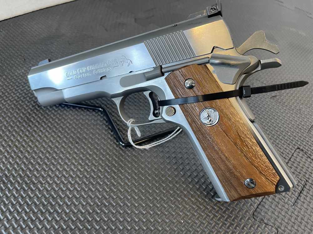 Colt Gold Cup National Match Commander 4.25" Stainless – NOS - Semi ...