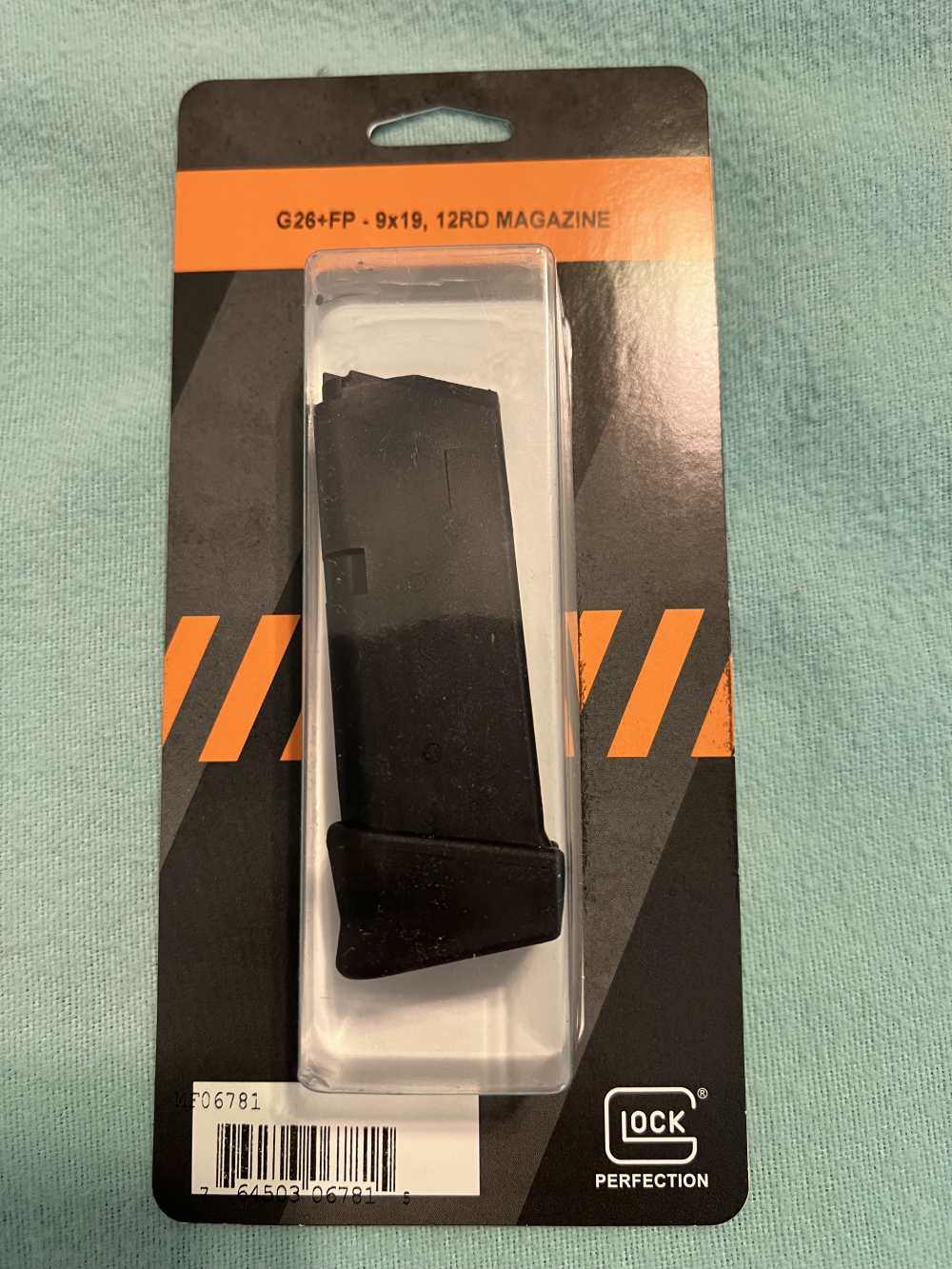 Glock G26 Gen4 12 Round Extended Magazine 9mm - New - Carded. - Pistol ...