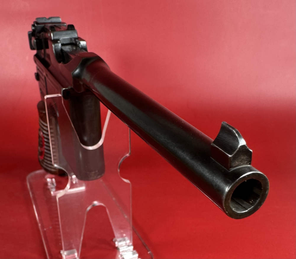 German Mauser C96 Broomhandle Red 9. 9mm luger. Excellent Condition ...