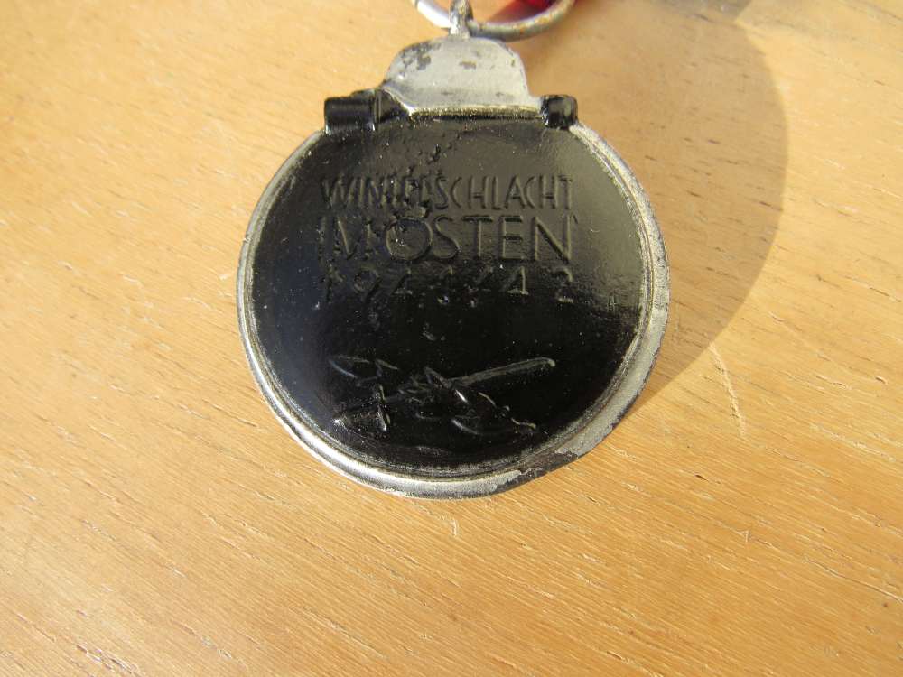 ORIGINAL German WW2 Eastern Ostmedaille Wehrmacht Waffen SS MEDAL - WWI ...
