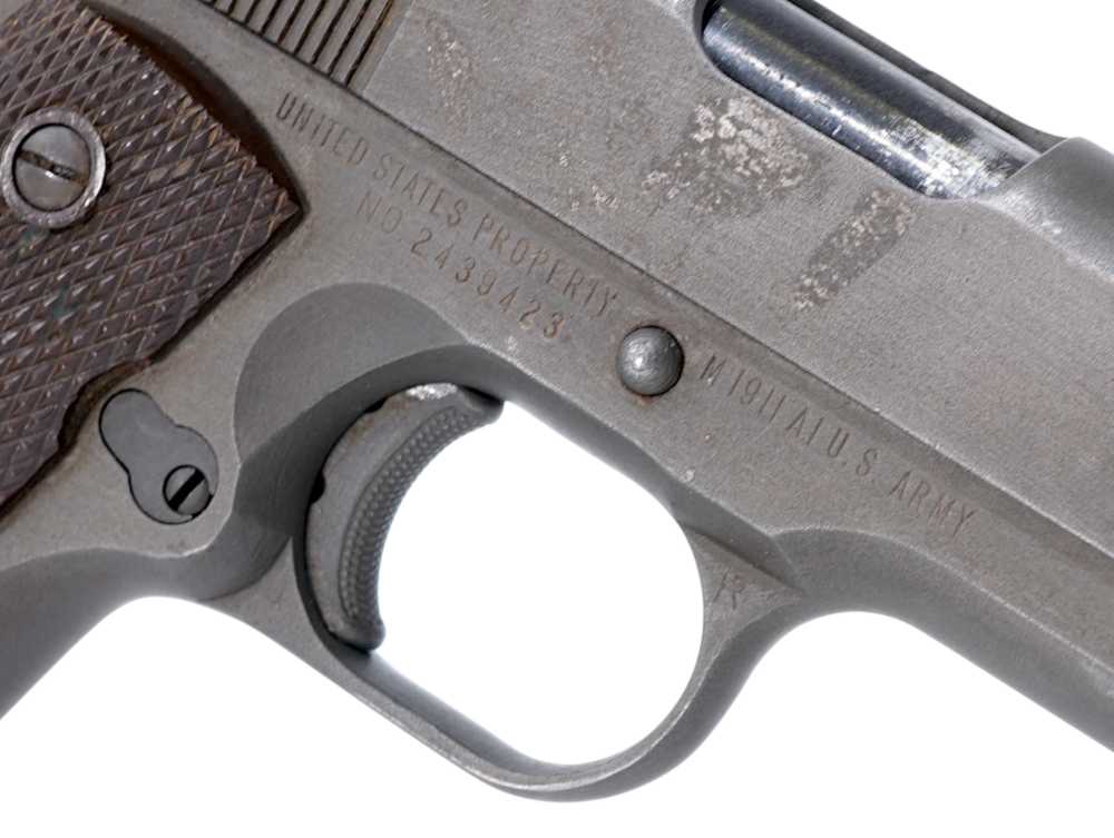 1945 REMINGTON RAND M1911A1 TYPE III | 45 ACP | ALL ORGINAL | WW2 1911 ...