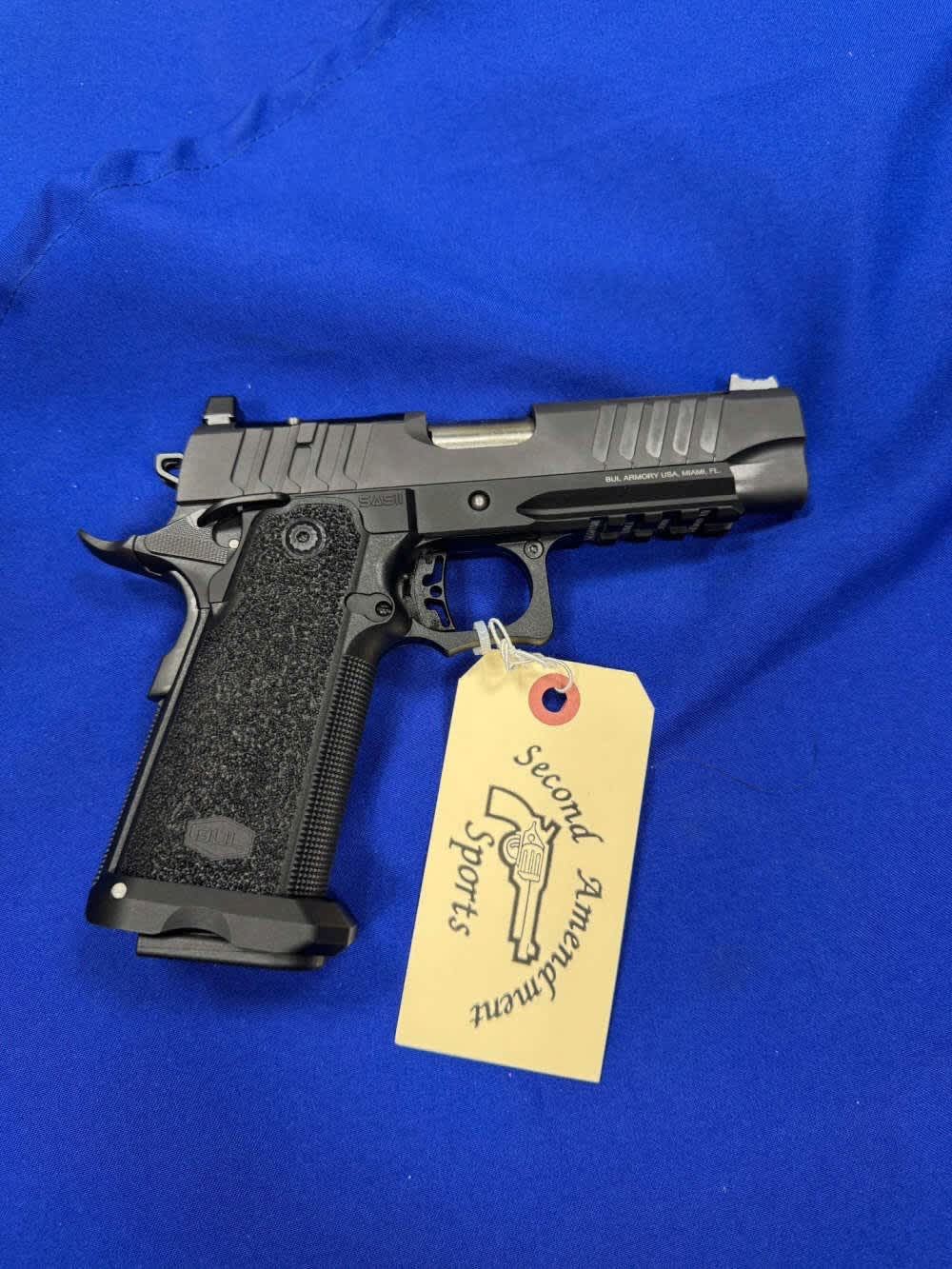 Bul Armory SAS II EDC FS Grip 4.25" Black Factory New NIB 2011 - Semi ...