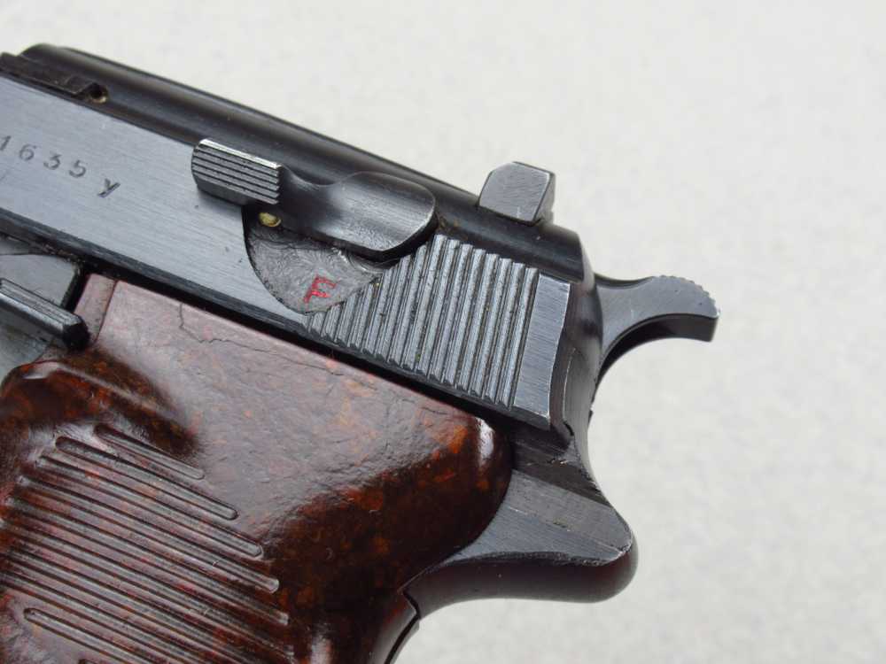 Exceptional WWII 1944 German BYF44 P38 Mauser Pistol 9mm Luger Walther ...