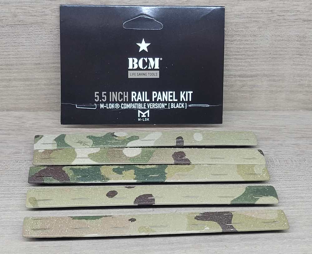 BCM RAIL COVER: MLOK: STANDARD MULTICAM (CUSTOM) - Other AR Accessories ...