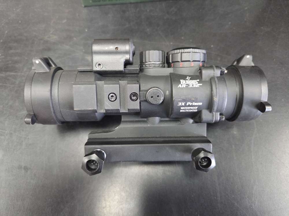 Burris AR-332 Prism 3x32mm Optic with Laser - Scopes at GunBroker.com ...
