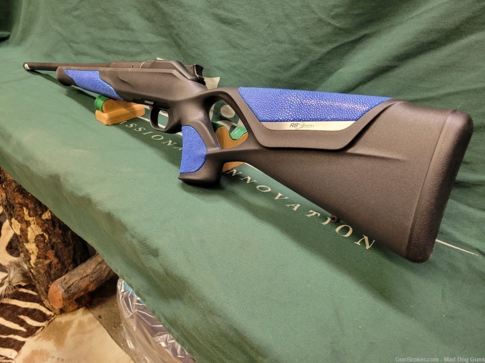 BLASER R8 CUSTOM SUCCESS, BLUE STINGRAY, RIGHT HAND - Bolt Action ...