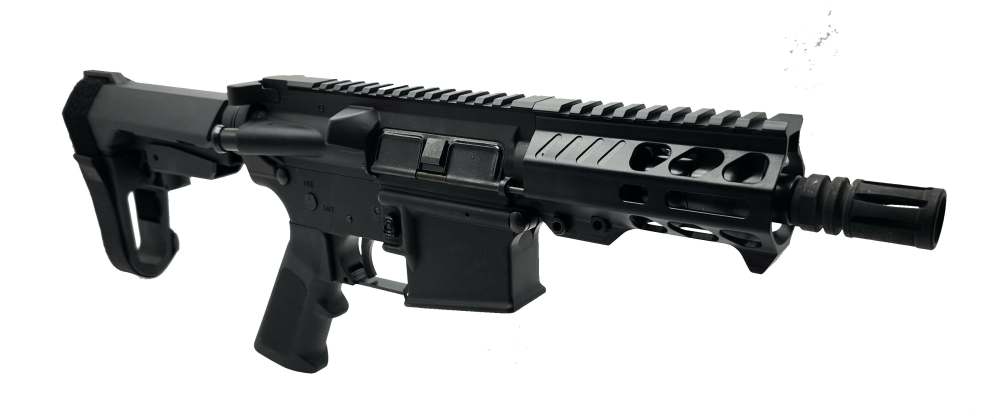 Konza Micro Stinger 300 Blackout 5" ARP Pistol W SB3 Brace - Semi Auto ...