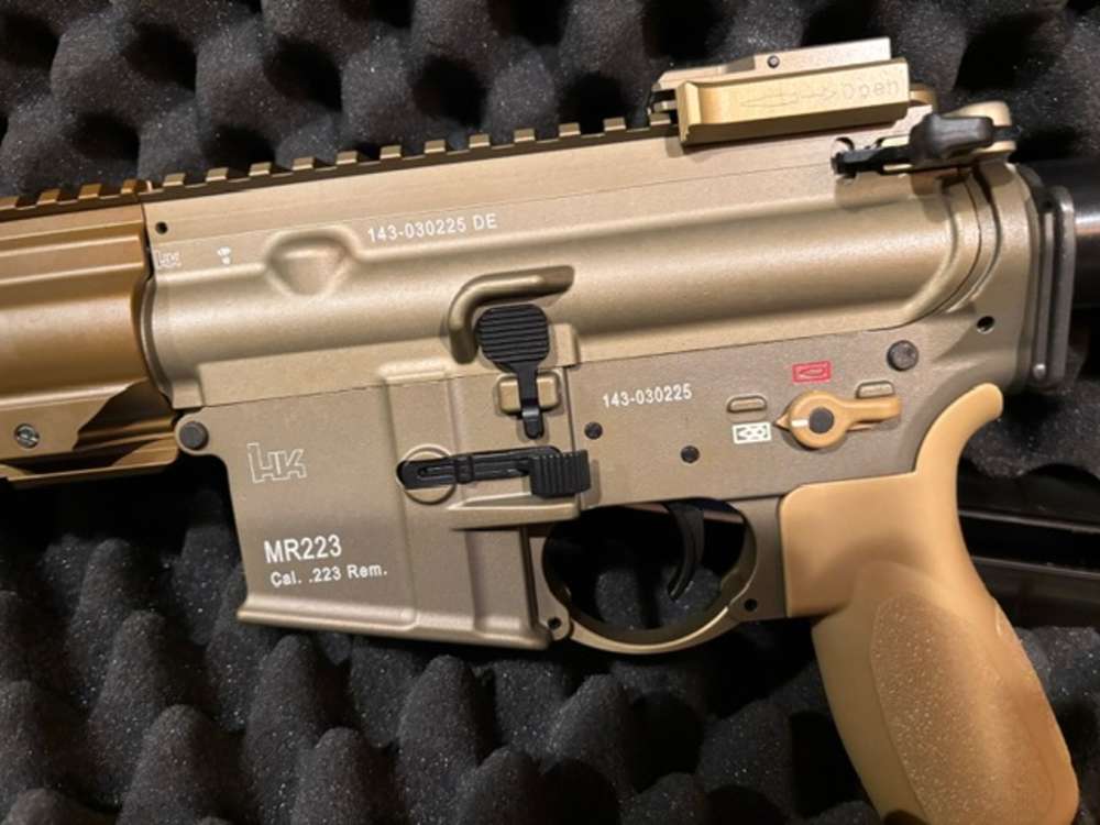 *PISTOL * Authentic German HK MR223A3 RAL8000 PISTOL with 16" Barrel ...