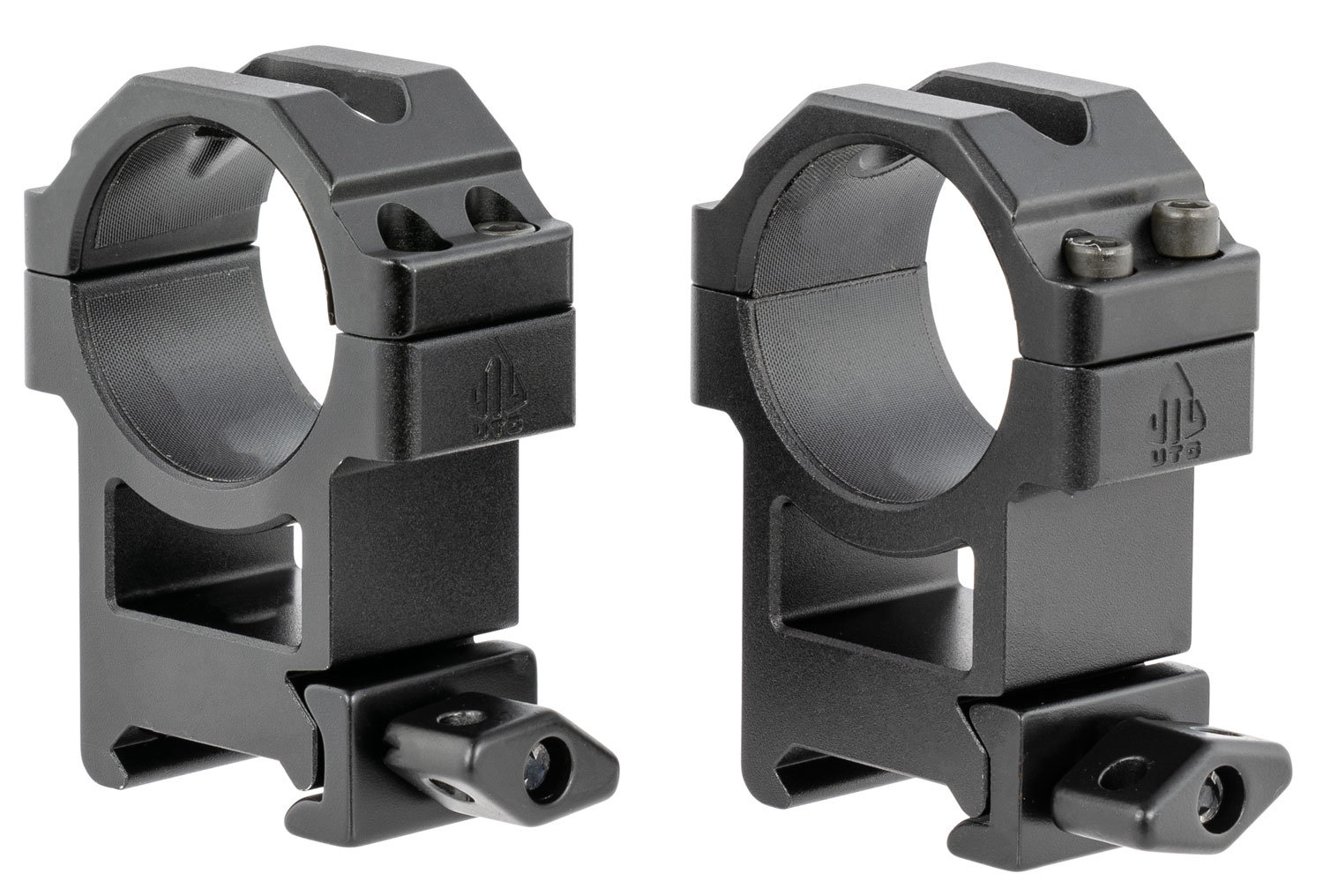 UTG Scope Ring Set Max Strength See-Thru For Rifle Picatinny/Weaver ...
