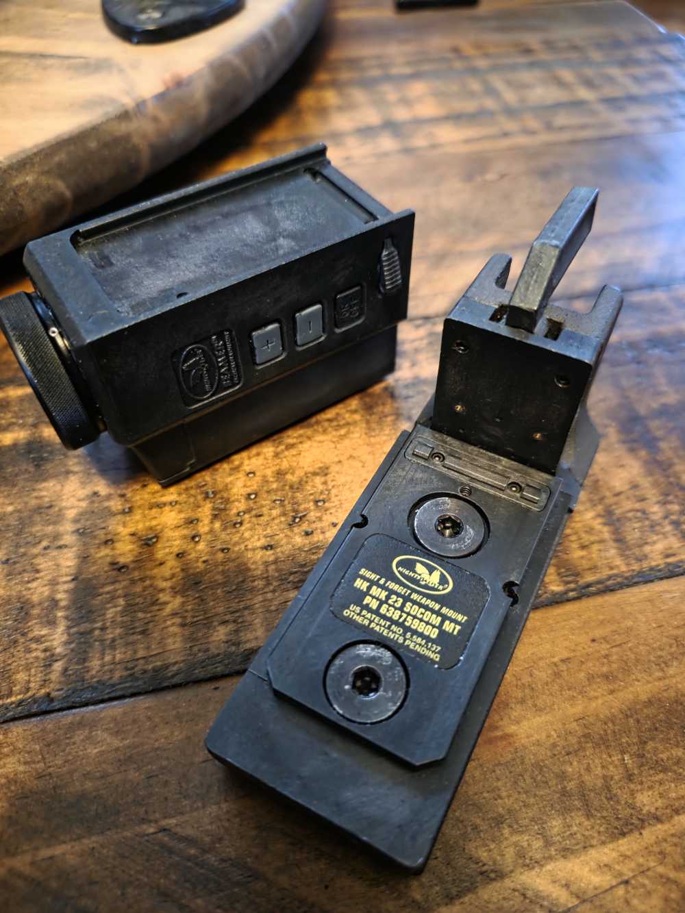 WILCOX Gen2 NIGHTSTALKER MK23 S&F Mount PN: 638759800 w/BEAMER USSOCOM ...