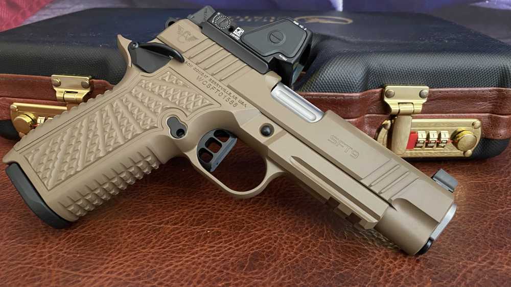 Wilson Combat SFT9 9mm 15rd optic ready pistol with extras - FDE - Semi ...