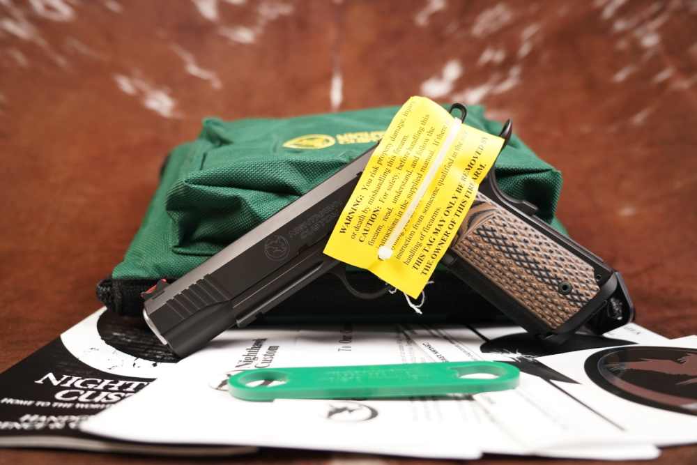 Nighthawk Custom NHC War Hawk .45 ACP 5" Railed 1911 Semi-Auto Pistol ...