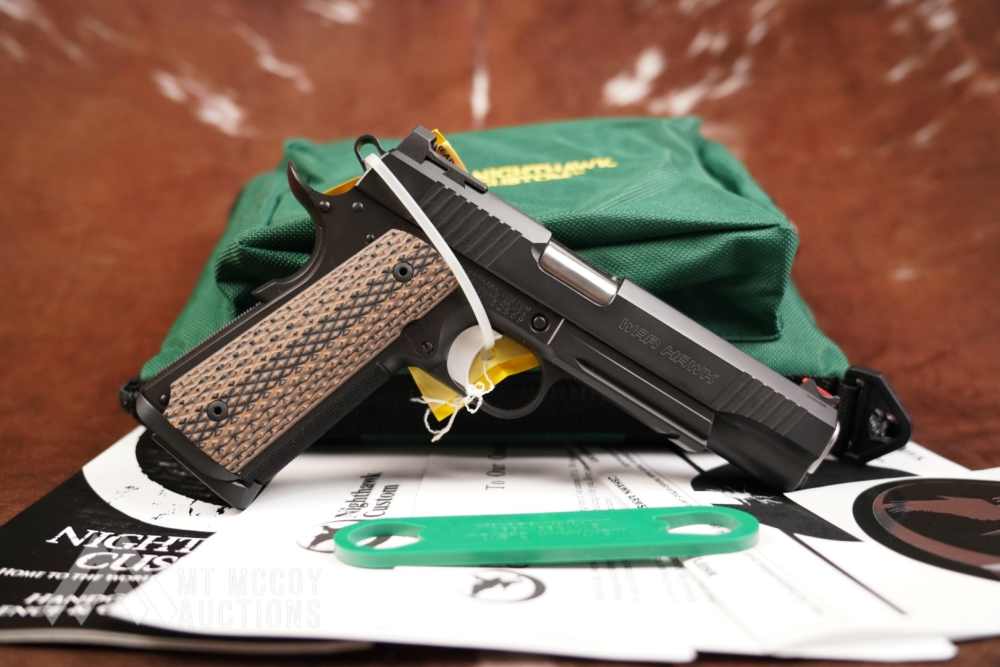 Nighthawk Custom NHC War Hawk .45 ACP 5" Railed 1911 Semi-Auto Pistol ...