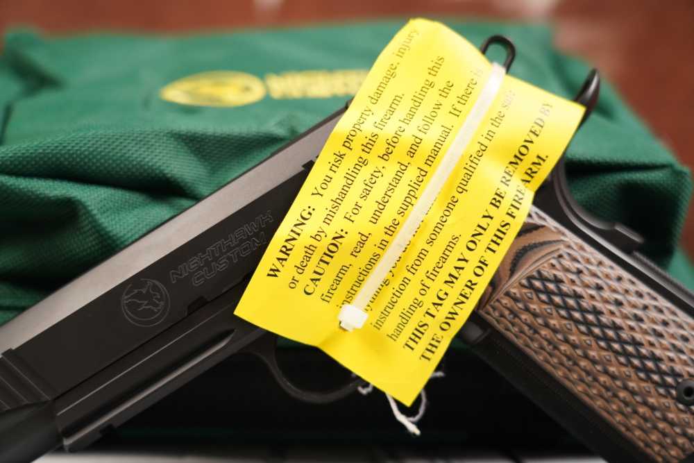 Nighthawk Custom NHC War Hawk .45 ACP 5" Railed 1911 Semi-Auto Pistol ...