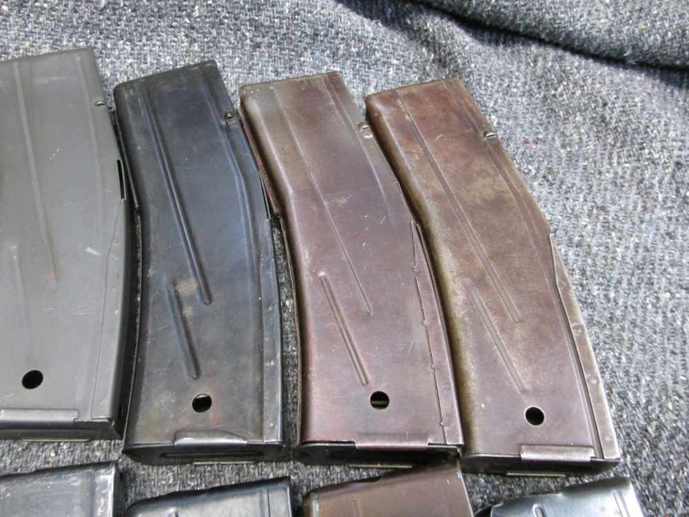 12-M1 CARBINE 30 ROUND MAGAZINES, MOST ARE GI, ALL GOOD CONDITION ...