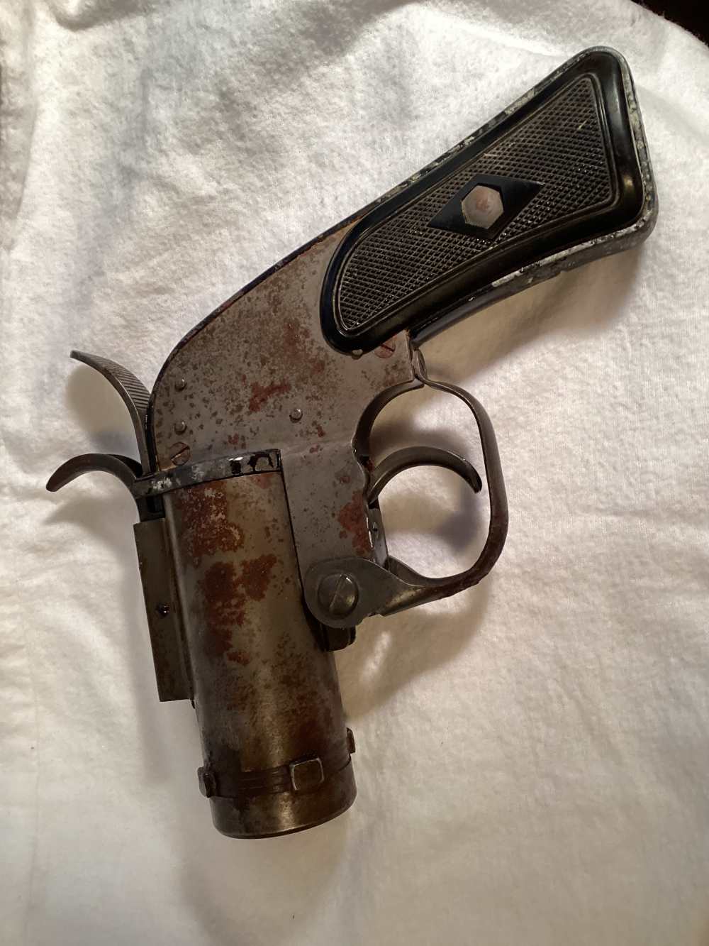 RARE Orig WW 2, M8 U.S. Flare Gun w/Flare, European Theatre,Pistol ...