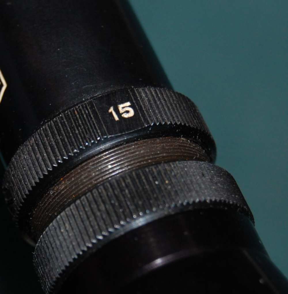 J. Unertl Rifle Scope 15X w/ Fine Crosshair Reticle, Posa Mounts & Caps ...