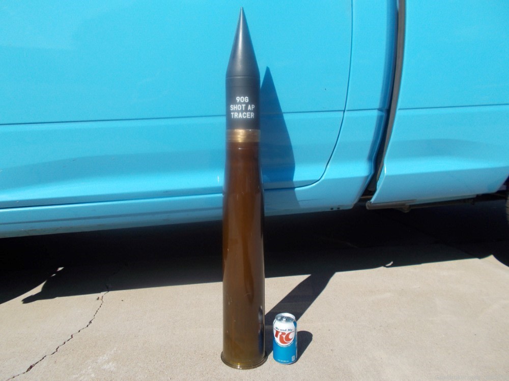 90mm Tank Round - Large Bore, Inert & Cannon Ammo at GunBroker.com ...