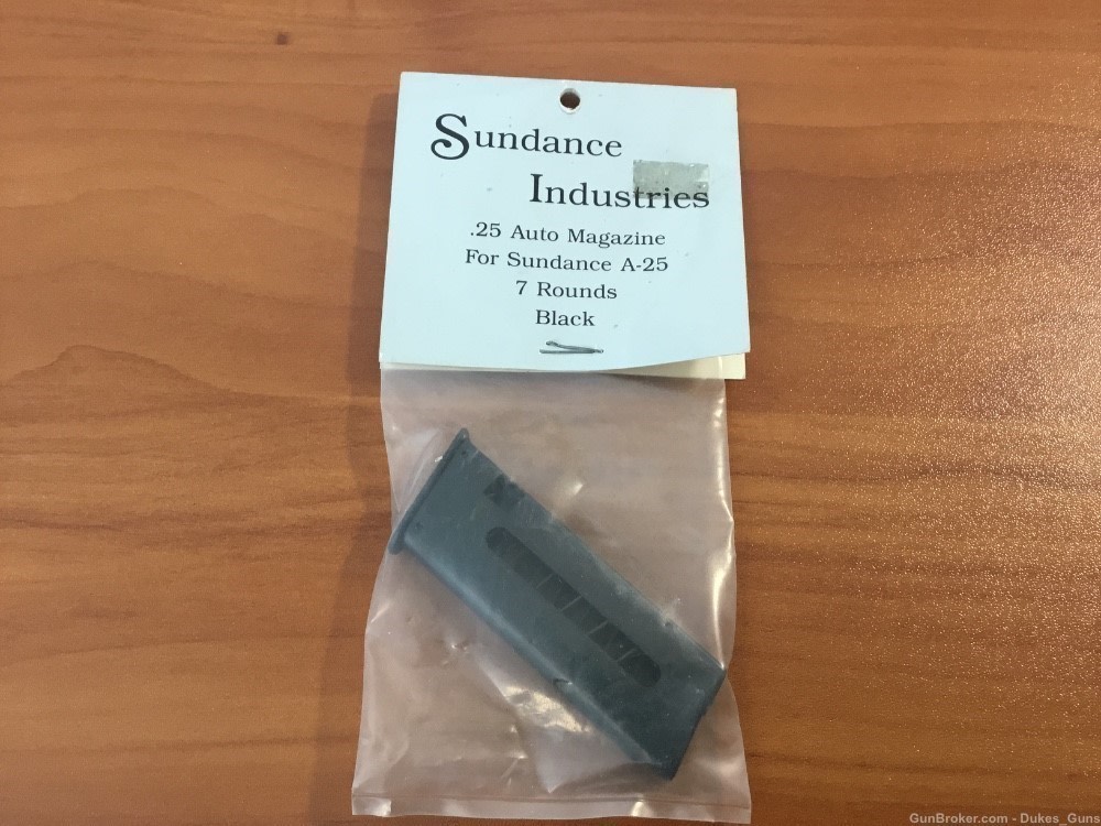 Sundance A-25 model, 7 round .25ACP mag New&unopened - Pistol Magazines ...