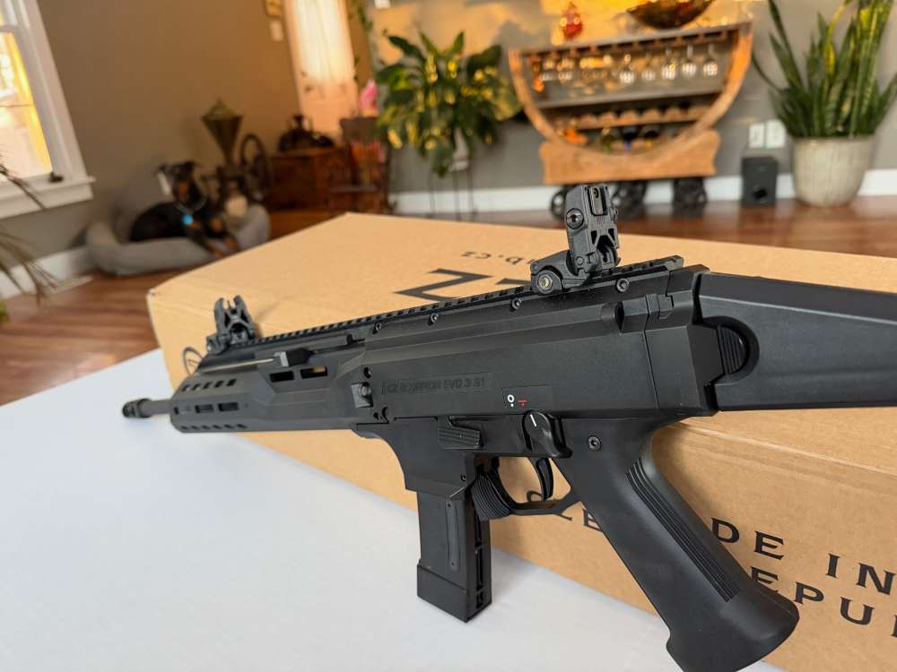 CZ Scorpion Evo 3 S1 Carbine 9mm NIB Discontinued 9 mm - Semi Auto ...