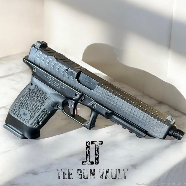 MATRIX ARMS MXI INVITCUS PISTOL, Blackout finish 9mm Optic ready - Semi ...