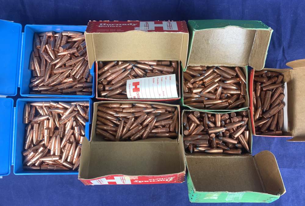 New/Old Reloading Bullet Bundle 7mm .284 Dia Mixed SKU's- 550 Count ...