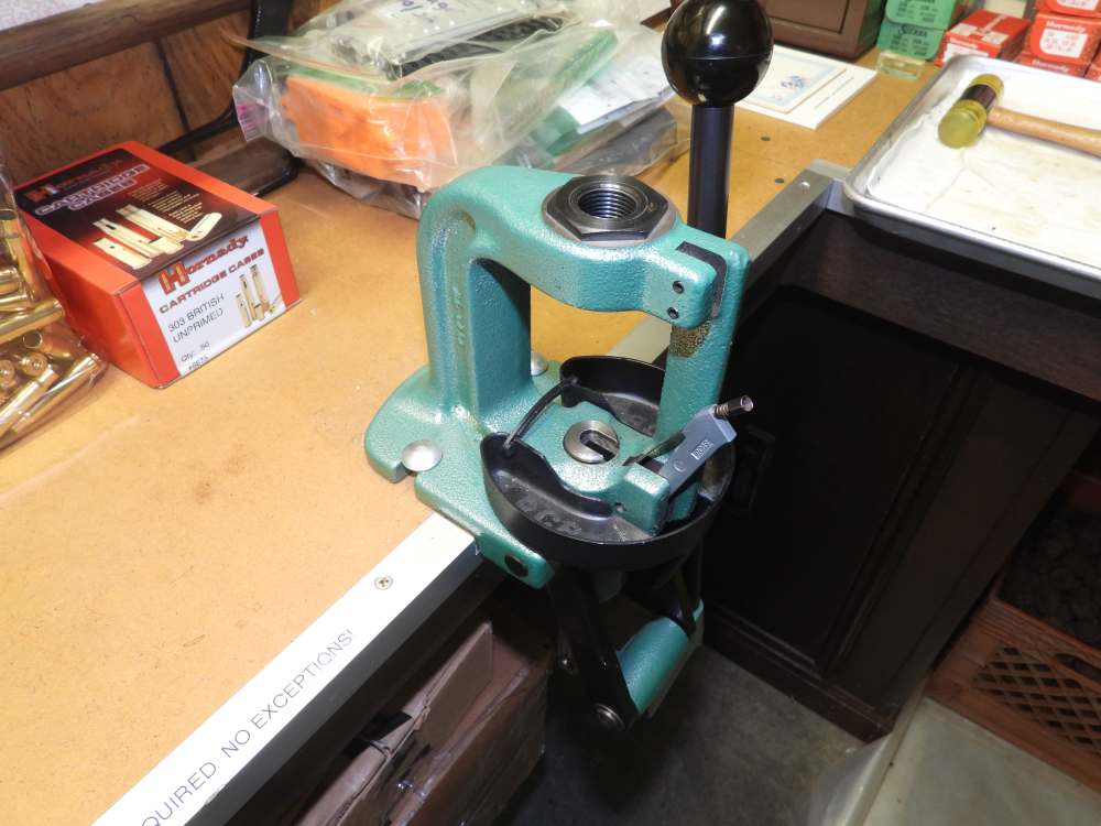 RCBS Rock chucker single stage reloading press - Reloading Presses ...