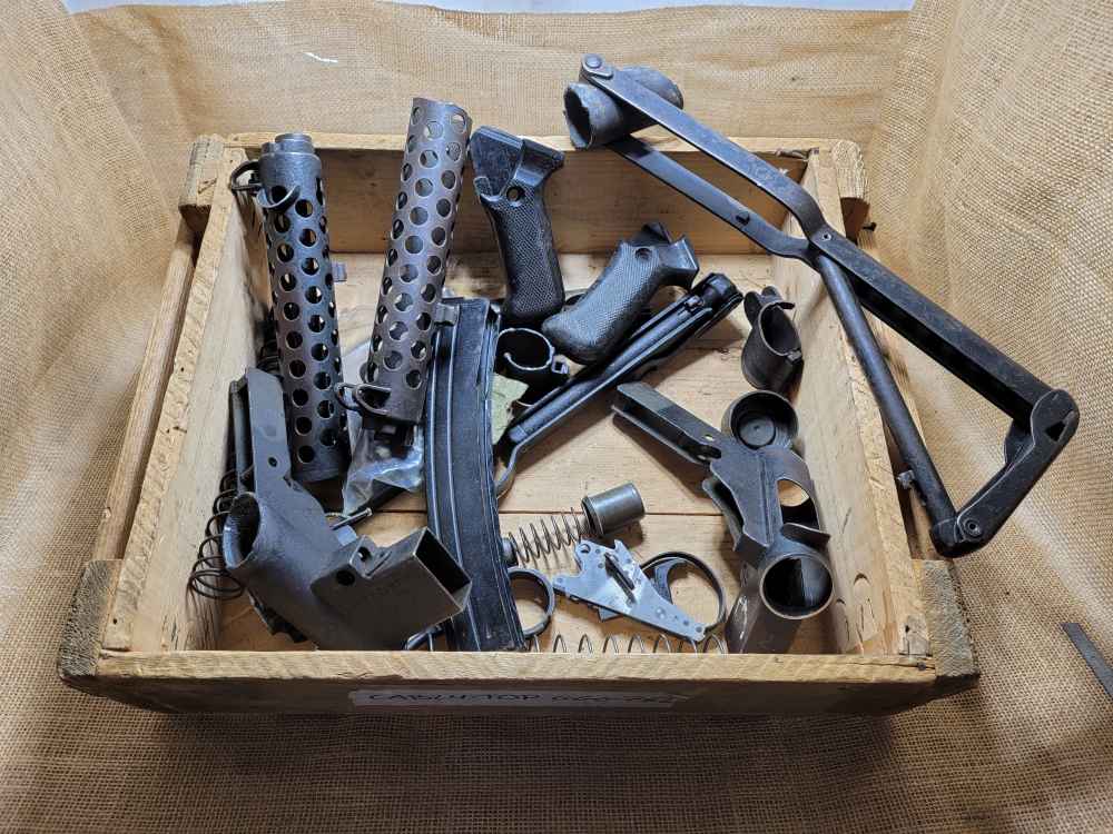 Sterling L2A3 Sub Machinegun Parts Kit, barrel, magazine, shroud ...
