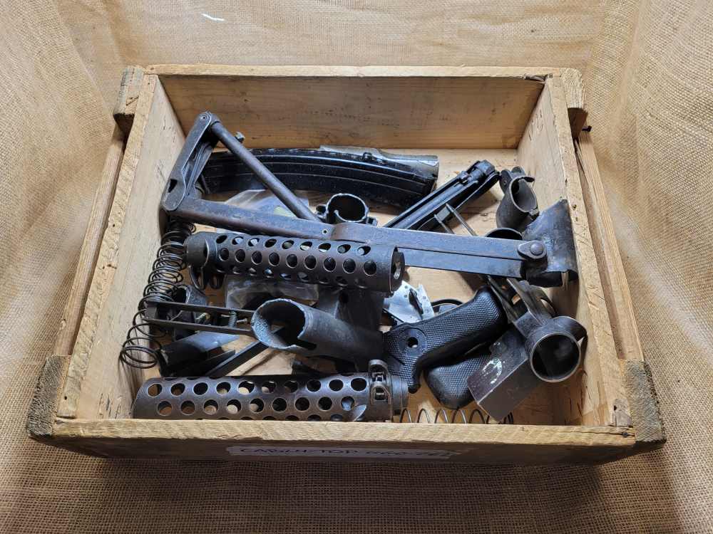 Sterling L2A3 Sub Machinegun Parts Kit, barrel, magazine, shroud ...