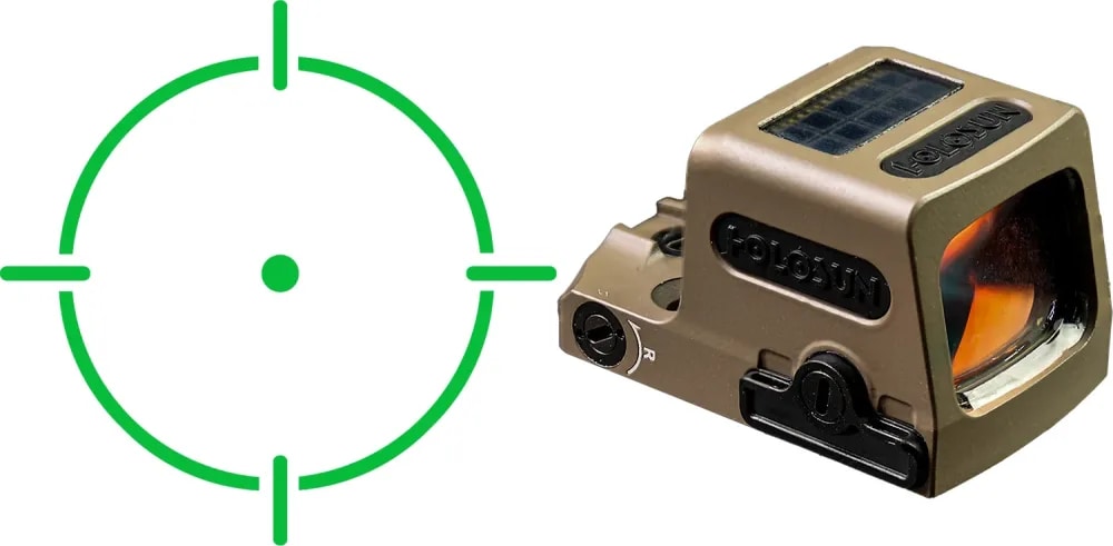 Holosun EPS Carry Green MRS Coyote Dark Earth DDE - Red Dots & Holo ...