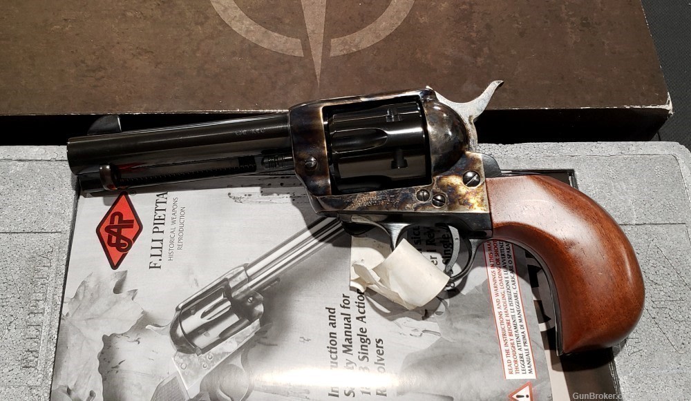 Taylors Pietta 1873 SA 4.75" Birdshead 45lc Case Color 200070 NIB ...