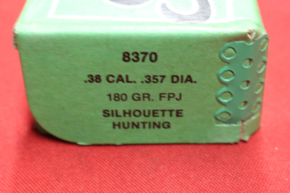 Sierra 38 Caliber 180 Grain .357 FPJ Bullets #8370 qty. 75 in original ...