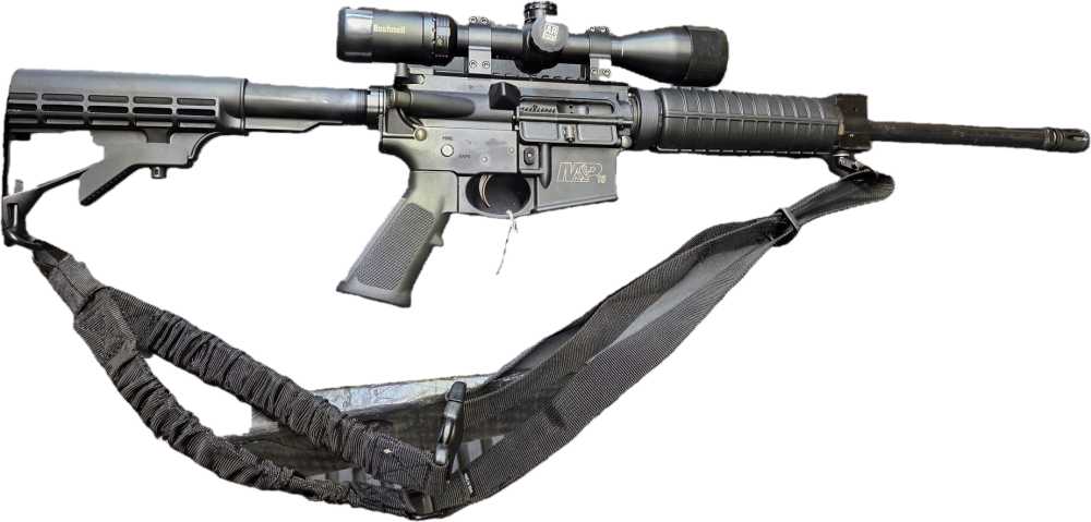 M&P 15 with scope - Semi Auto Rifles at GunBroker.com : 1152358819