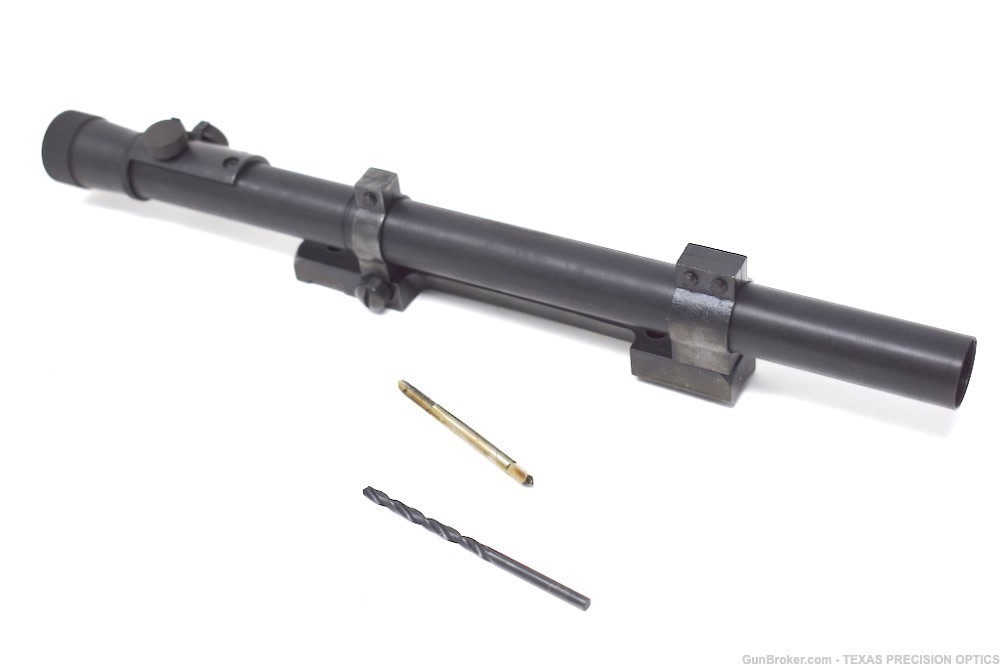 SPRINGFIELD 1903 A4 Rifle Scope Steel Tube W/ Steel Mount Drill and Tap ...